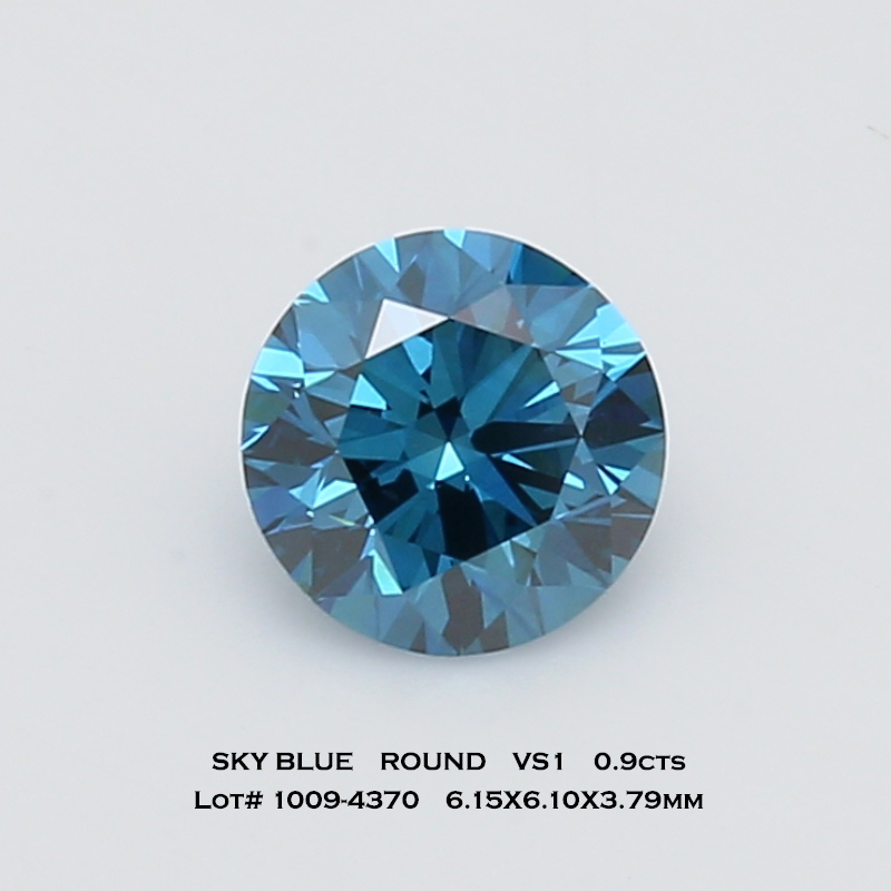 Color enhanced diamonds and jewelry