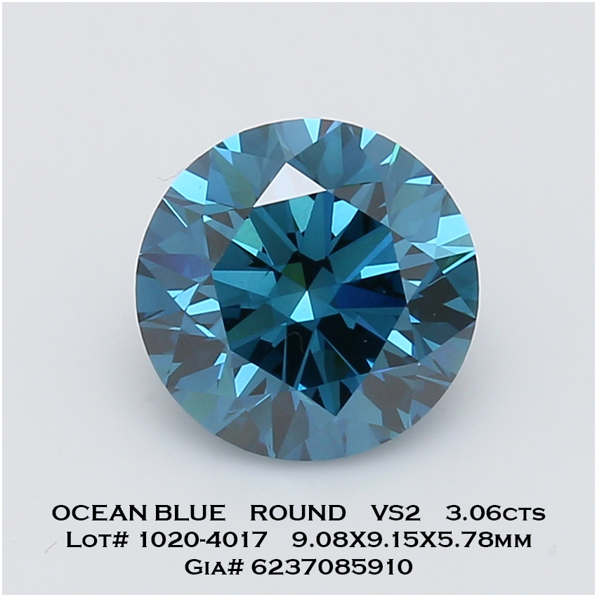 Color enhanced diamonds and jewelry