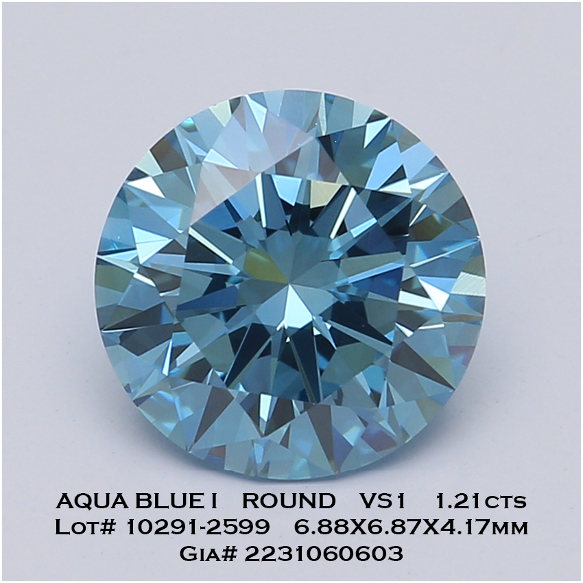 Color enhanced diamonds and jewelry