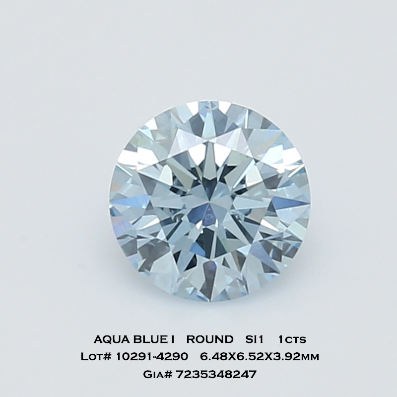 Color enhanced diamonds and jewelry